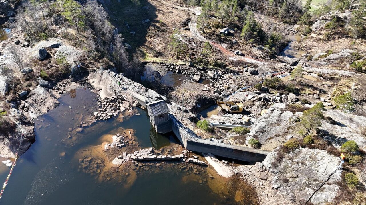 Midlertidig senking av vannstanden i Stemmevann - Dalane Energi Konsern